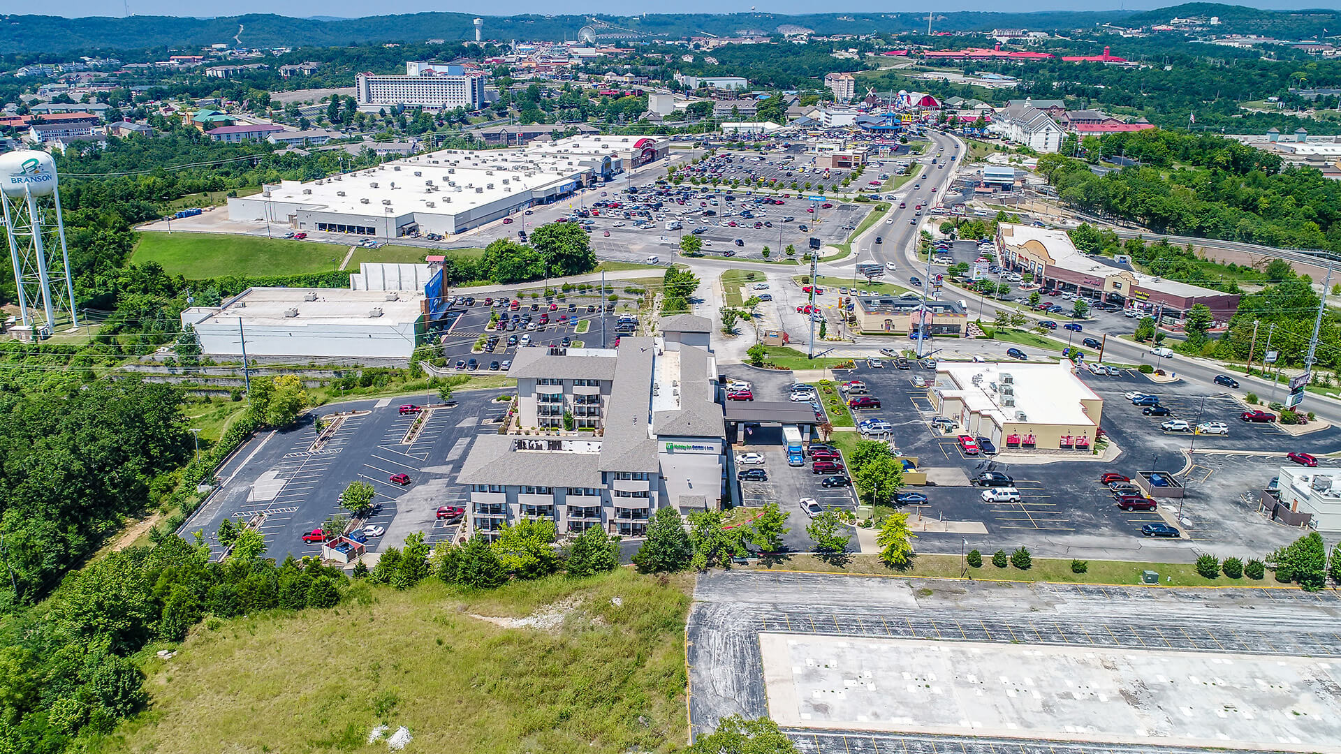 Aerial Photography Springfield Missouri 491 Springfield Missouri Stock